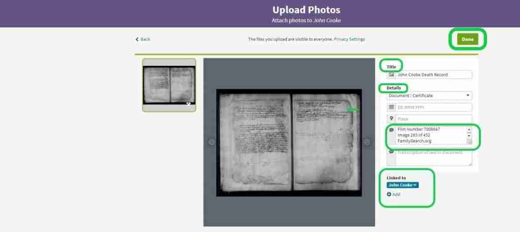 How to Add Photo Media to Your Ancestry Tree | Nancy Dru